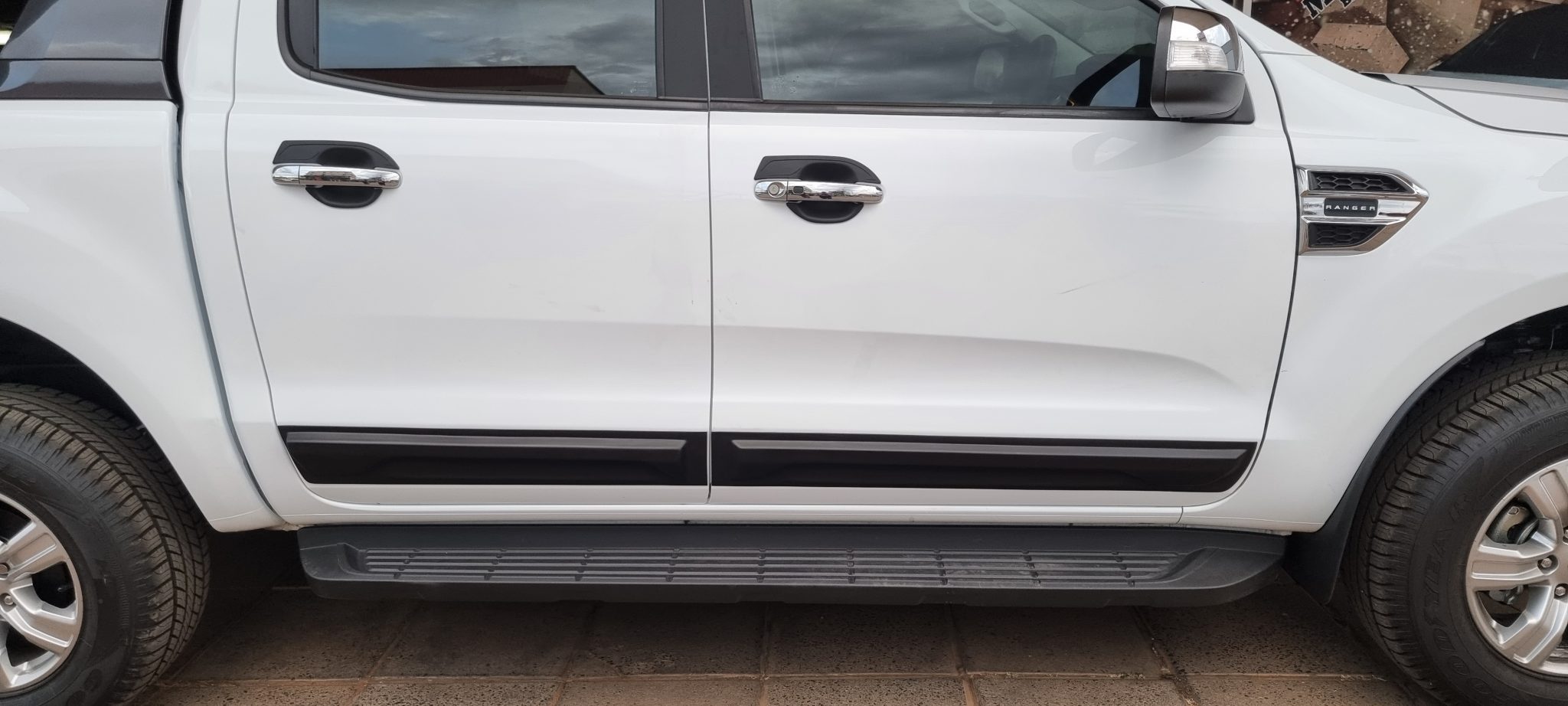 Ford Ranger 2012-2022 Body Cladding (Double Cab) 4 Piece – Mighty Thor ...