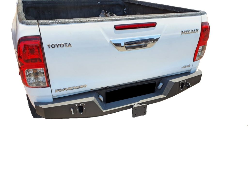 V2 rear bumper replacement suitable for Toyota GD6 – Mighty Thor Bakkie ...