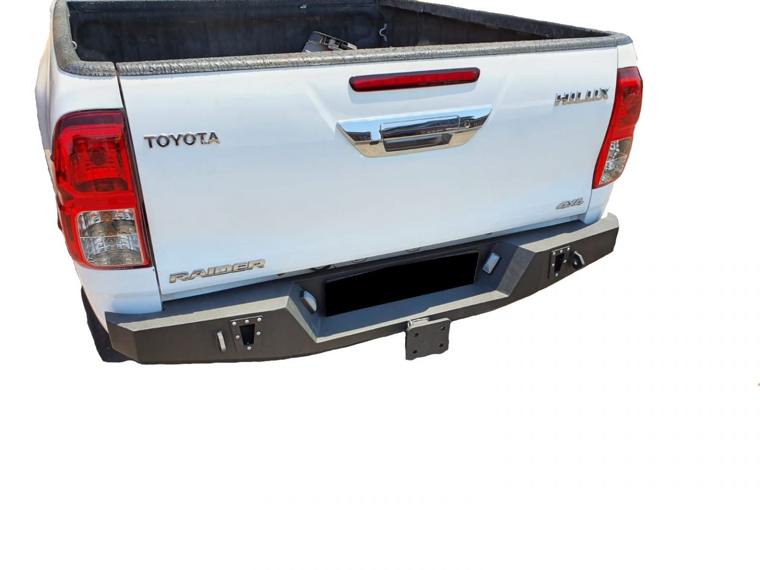 V2 rear bumper replacement suitable for Toyota GD6 – Mighty Thor Bakkie ...