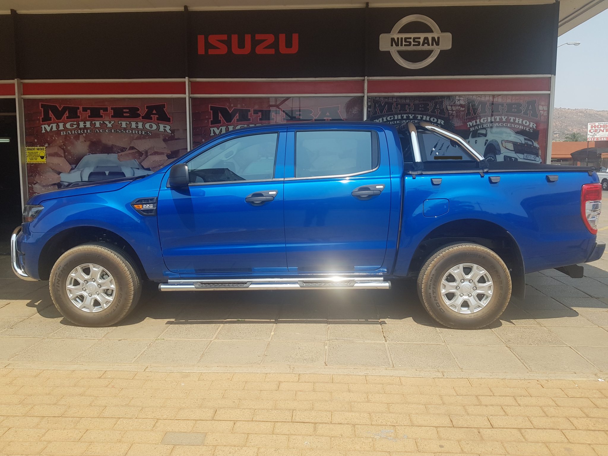 Ford Ranger 2012+ Side Step Double Cab (S/S) – Mighty Thor Bakkie ...