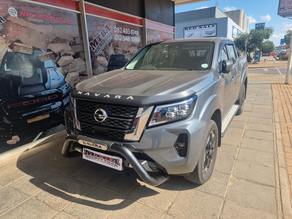 Nissan Navara 2021+ Nudge Bar (black) – Mighty Thor Bakkie Accessories