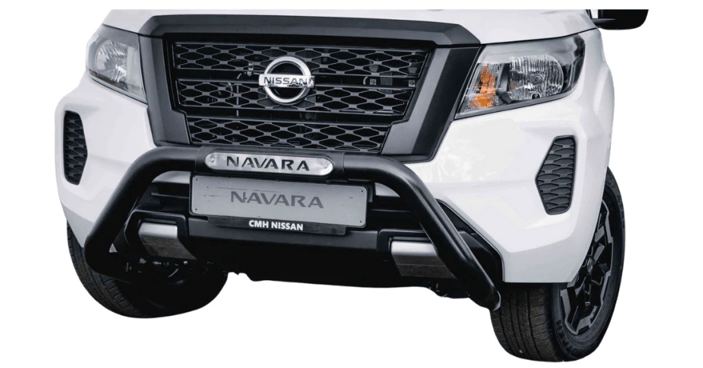 Nudge bar – suitable for Navara V4 3” black (2021+) – Mighty Thor ...