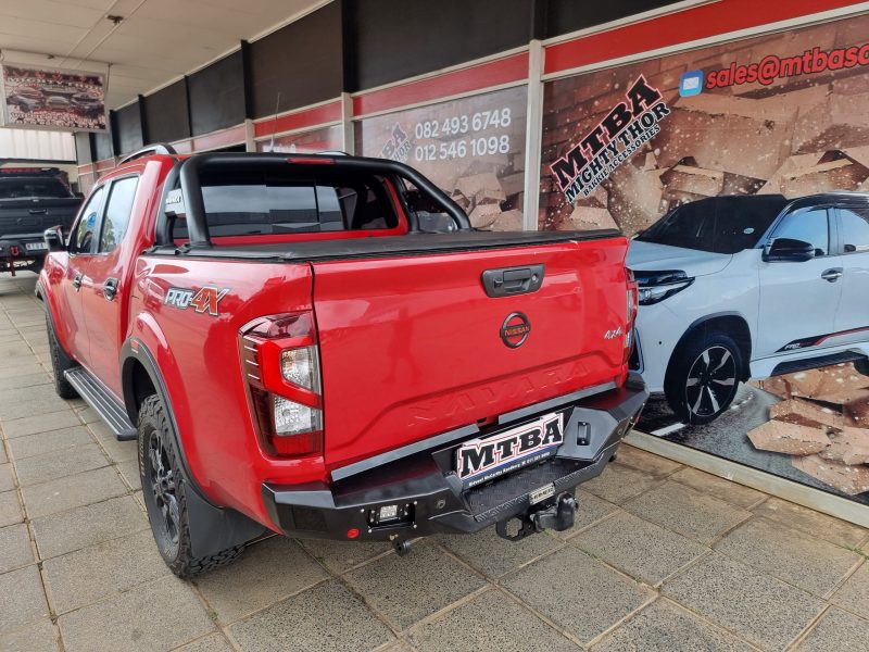 Nissan Navara PRO4X 2021+ Hamer rear bumper replacement (Nova) – Mighty ...