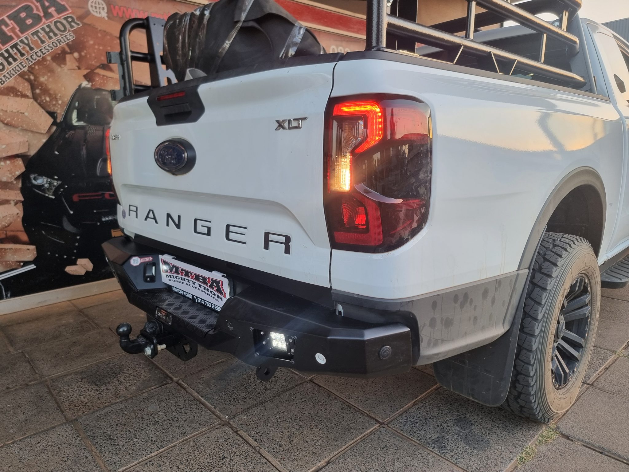 Ford Ranger Next Gen 2023+ Hamer Rear Bumper Replacement (Nova ...
