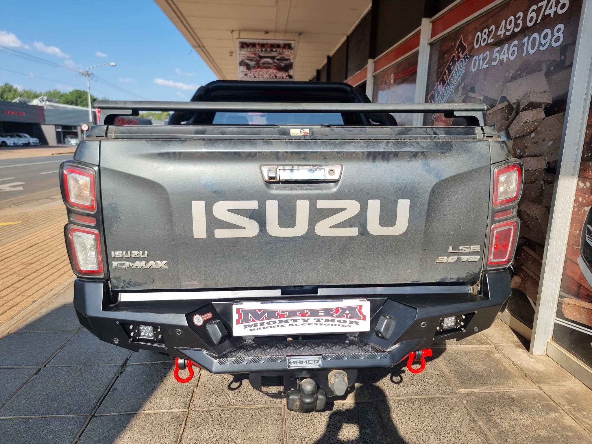 Isuzu D-Max 2022+ Gen 7 Hamer rear bumper replacement (Nova) – Mighty ...