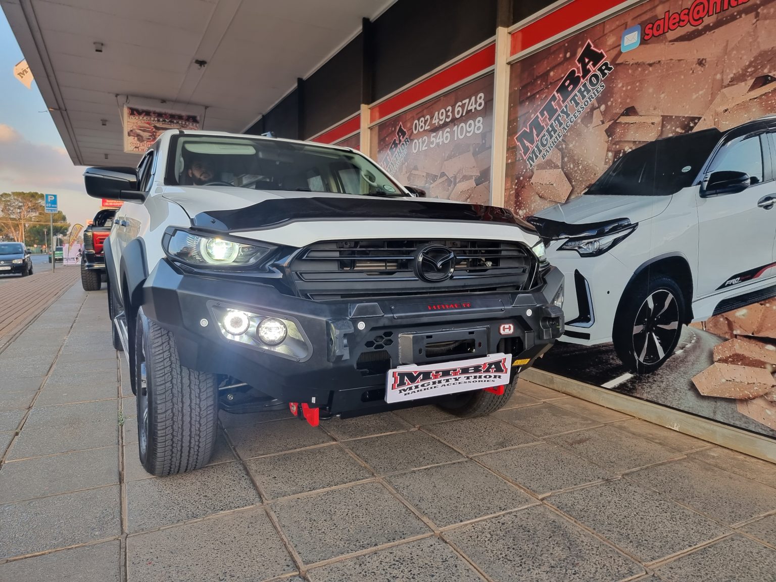 Mazda BT50 2021+ Hamer front bumper replacement (King Series) – Mighty ...