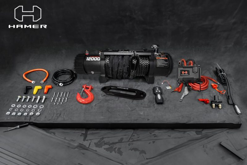 Hamer Rogue 12000 lbs Winch – Mighty Thor Bakkie Accessories