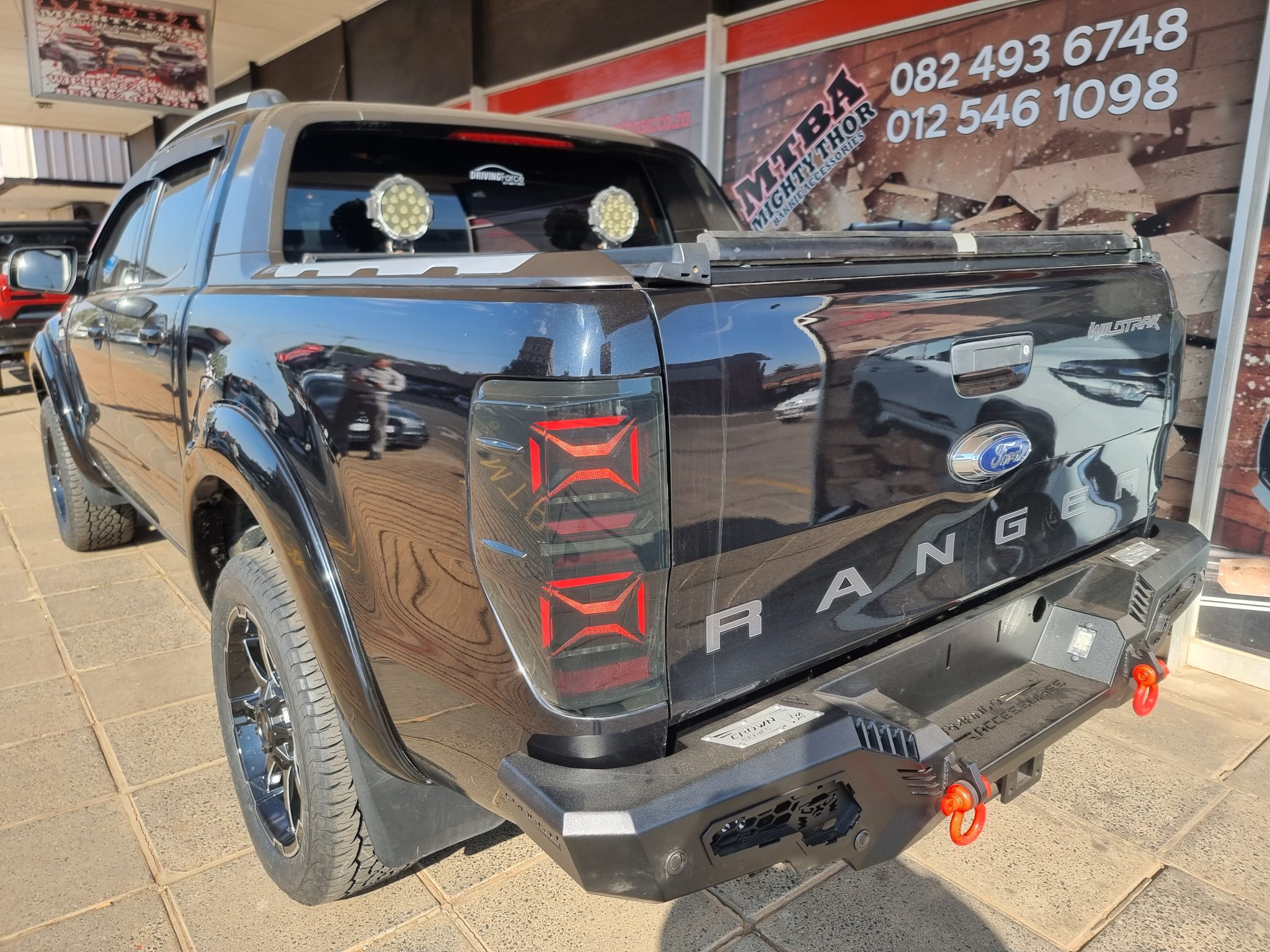 Ford Ranger 2012-2022 Armando Rear Bumper Replacement (Combat) – Mighty ...