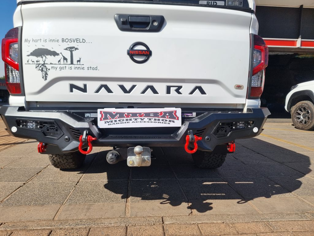 Nissan Navara 2021+ Armando Rear Bumper Replacement (Combat) – Mighty ...
