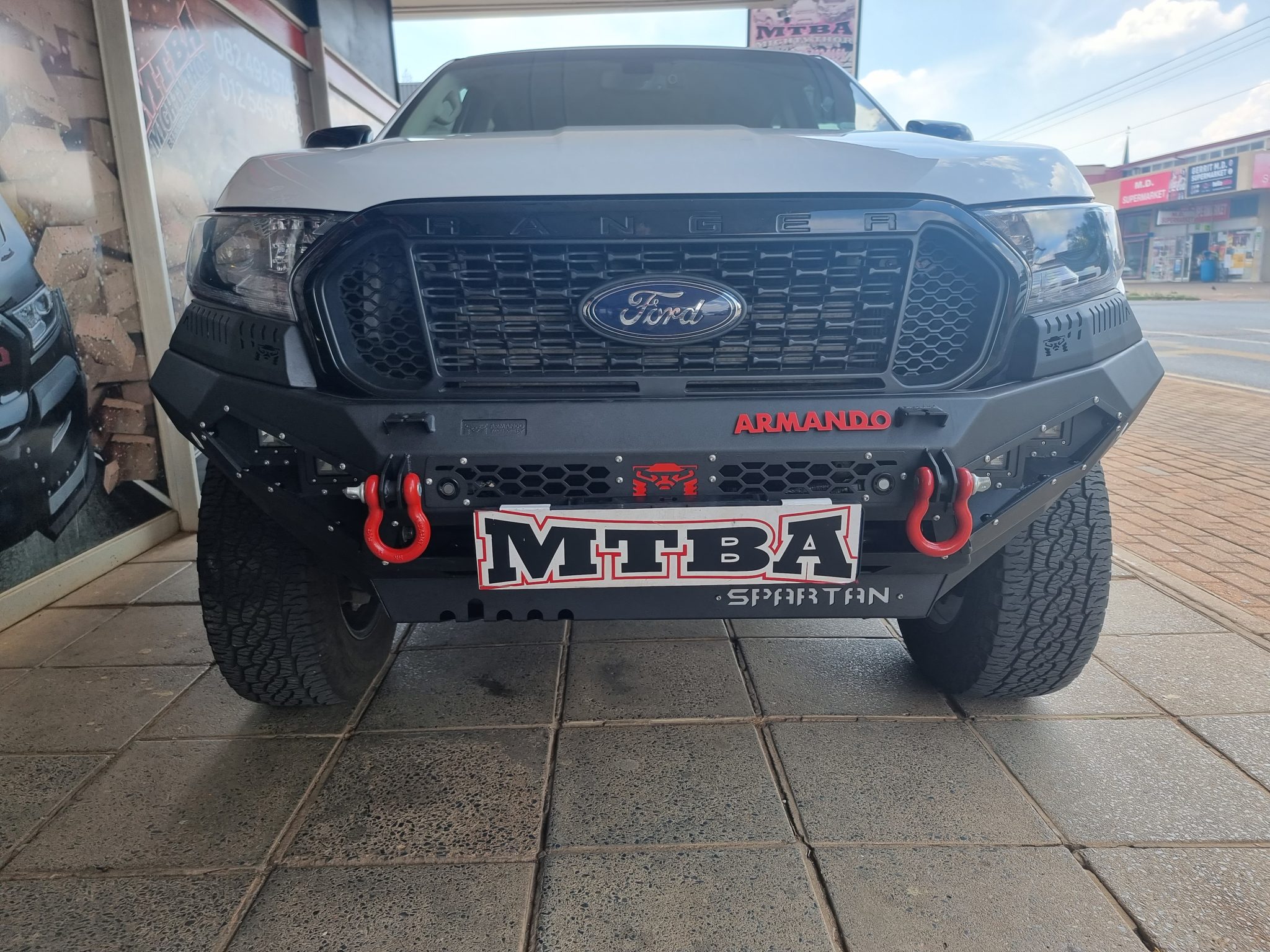 Ford Ranger 2012-2022 Armando Front Bumper Replacement (Spartan ...