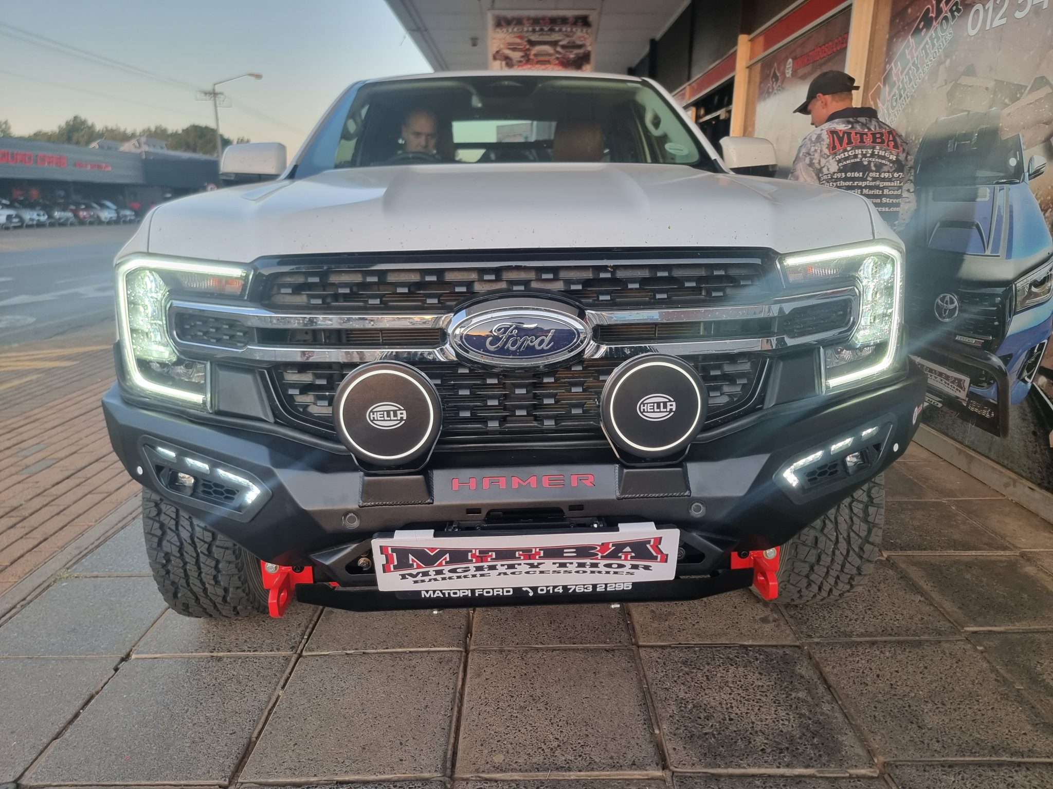 Ford Ranger Next Gen 2023+ Front Bumper Replacement (Hamer Atlas Series ...