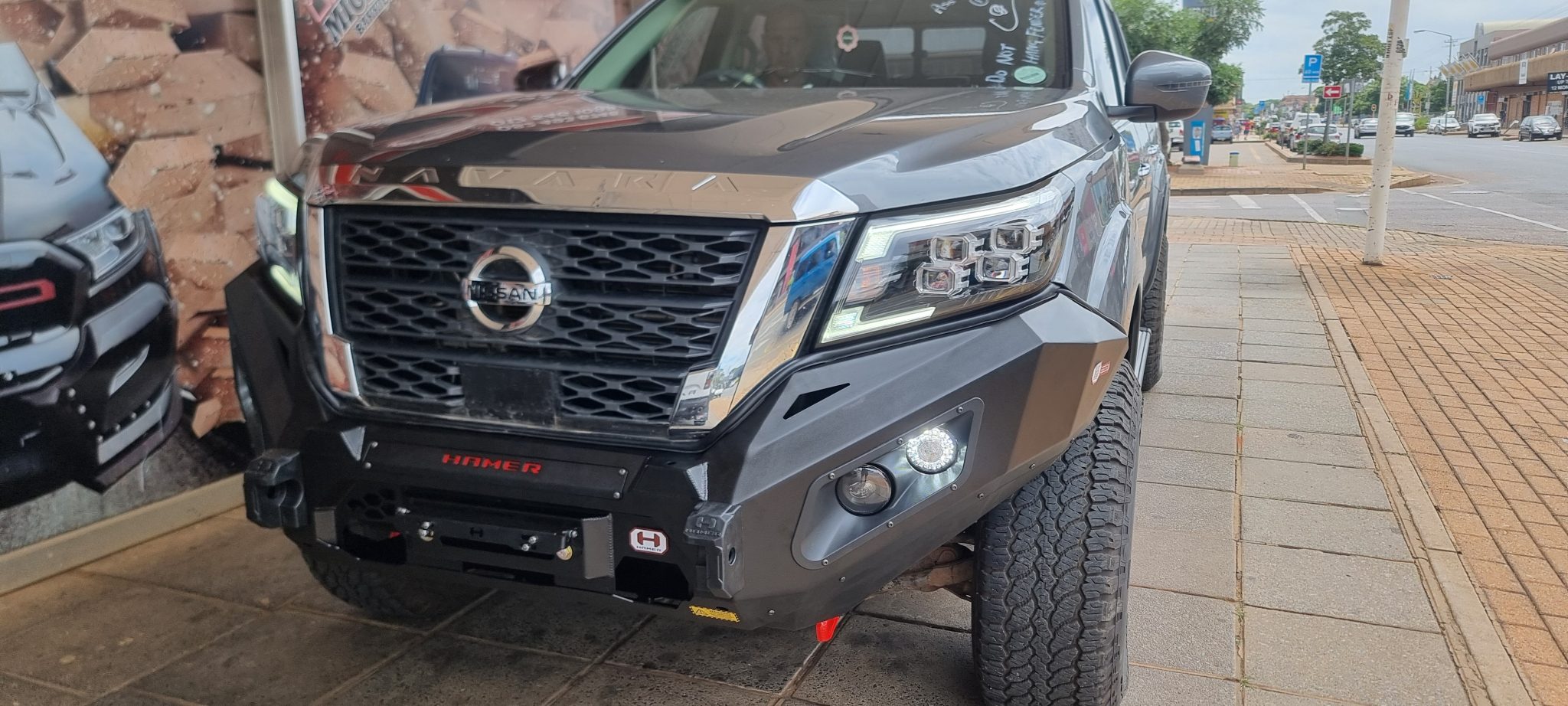 Nissan Navara PRO4X 2021+ Hamer front bumper replacement (Prime Series ...