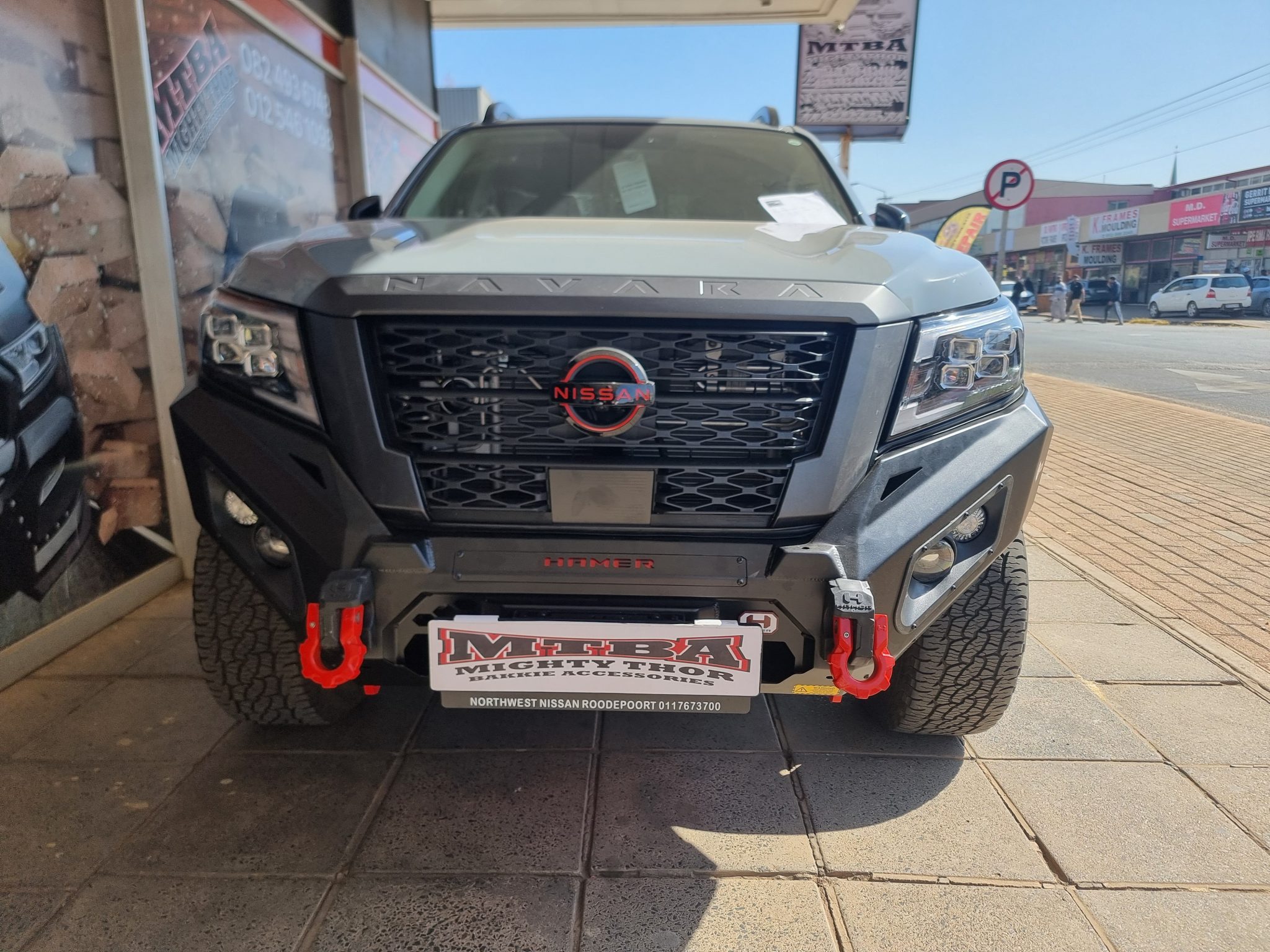 Nissan Navara PRO4X 2021+ Hamer front bumper replacement (Prime Series ...